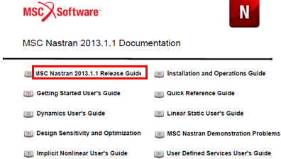 Nastran Example Problems