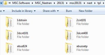 Nastran Example Problems