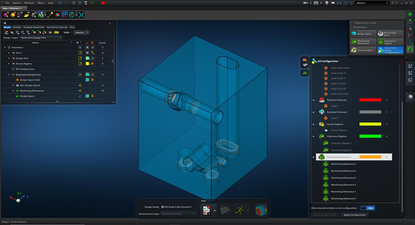 What's New in MSC Apex Generative Design 2021.1
