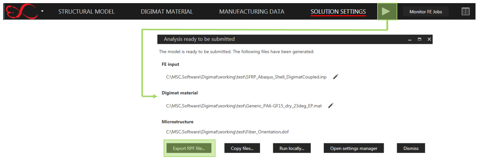 How to use Digimat-RP in command line (batch mode)