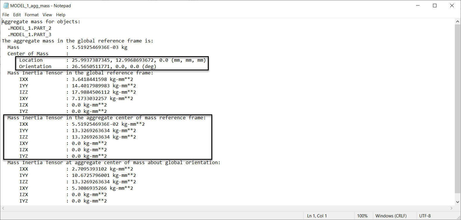 Using Model Merge with parts of different material properties